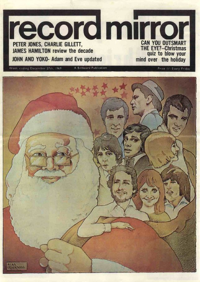 Record Mirror, Bob Dylan front cover