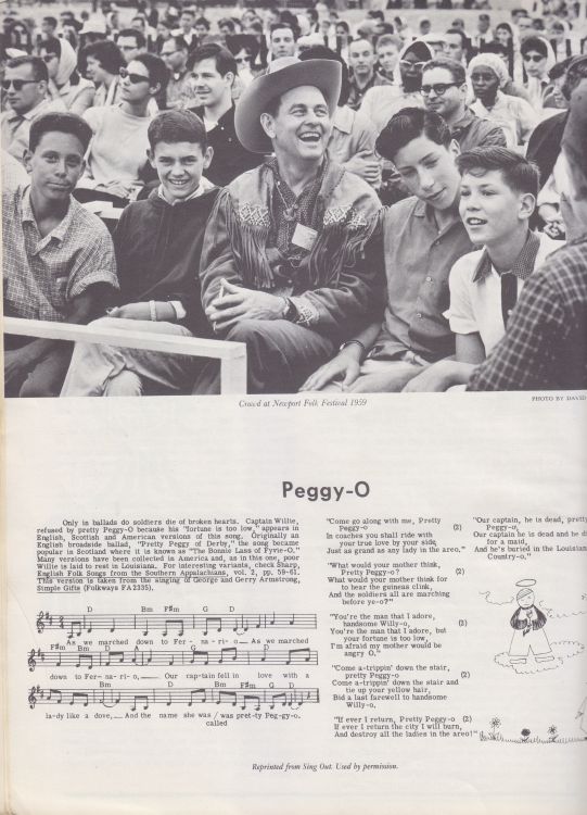 Bob Dylan 1963 Newport Festival Programme Bob Dylan 1963 Newport Festival Programme